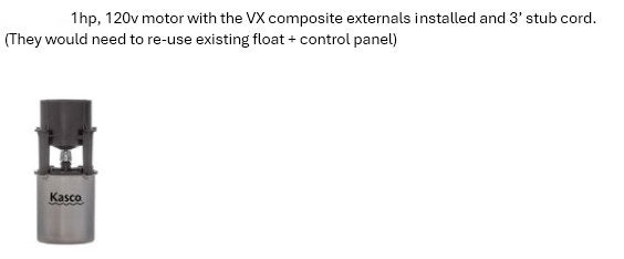 Kasco Marine VFX Fountain Replacement Parts - Practical Garden Ponds