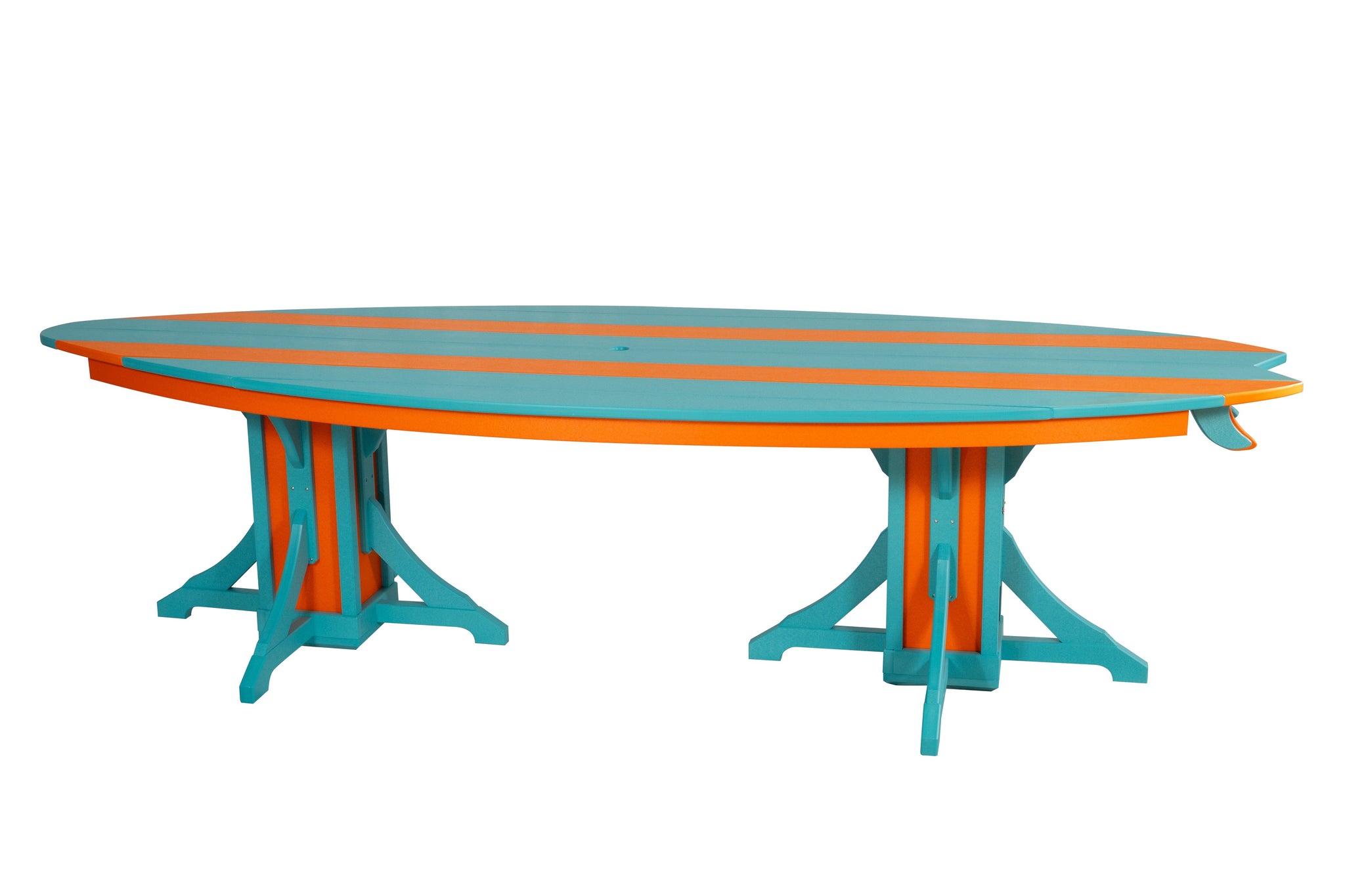 Amish-Made Poly Surfboard Dining Tables | Practical Garden Ponds