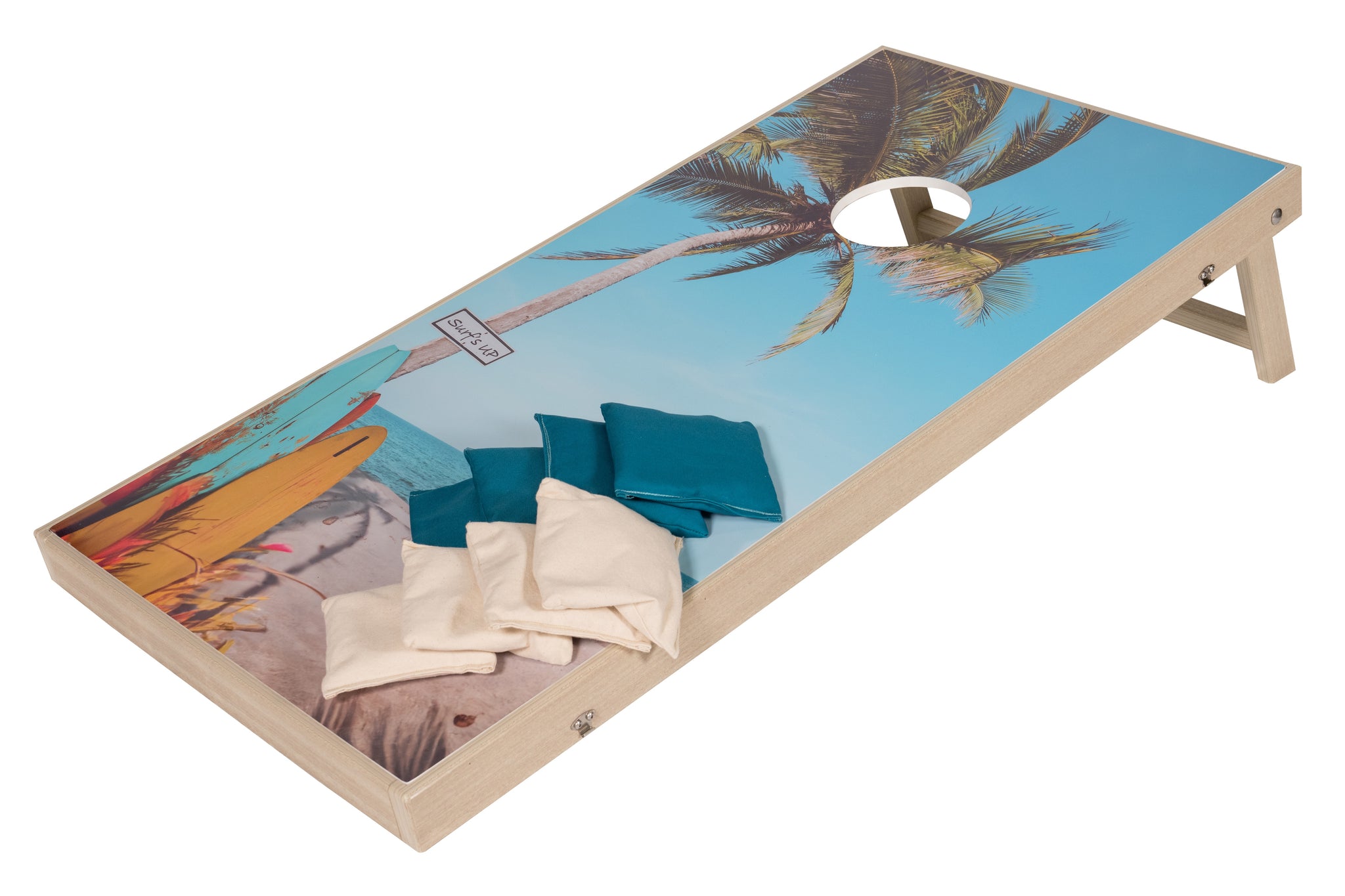 Amish-Made Poly Outdoor Cornhole Game Sets | Practical Garden Ponds