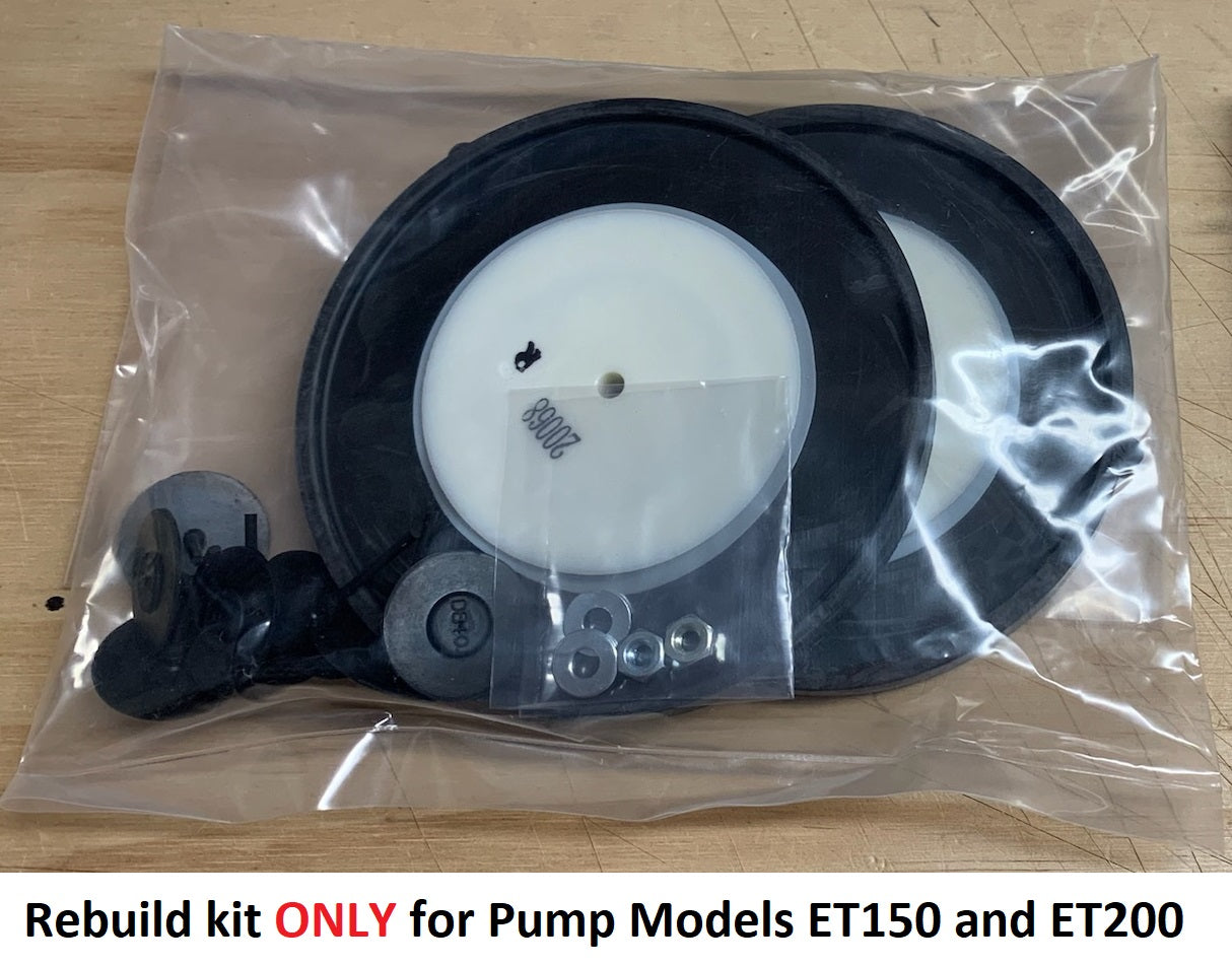Blue Diamond Air Pump Rebuild Kits and Parts - Practical Garden Ponds