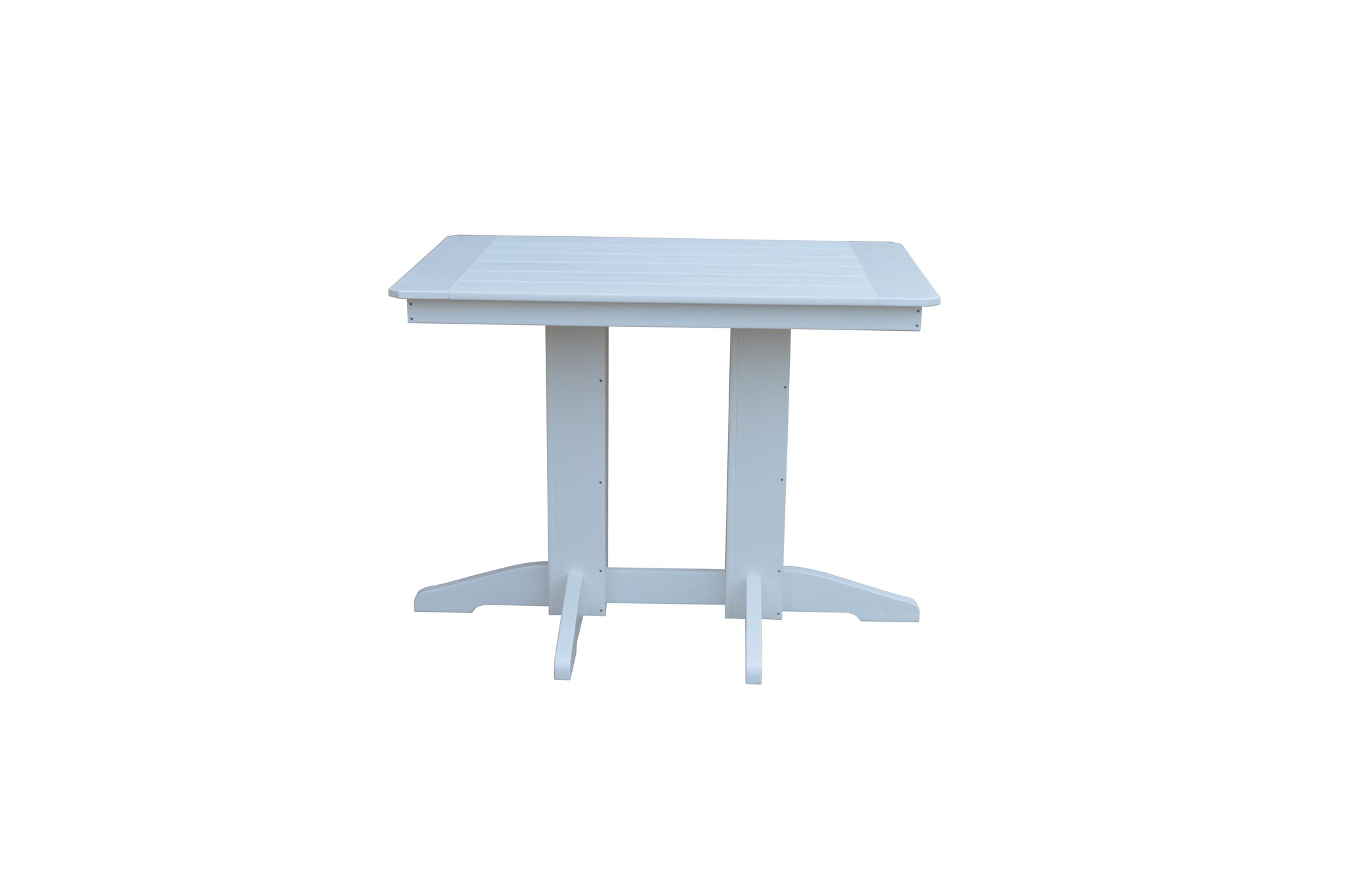 A&L Furniture Counter-High Poly Dining Tables - Practical Garden Ponds