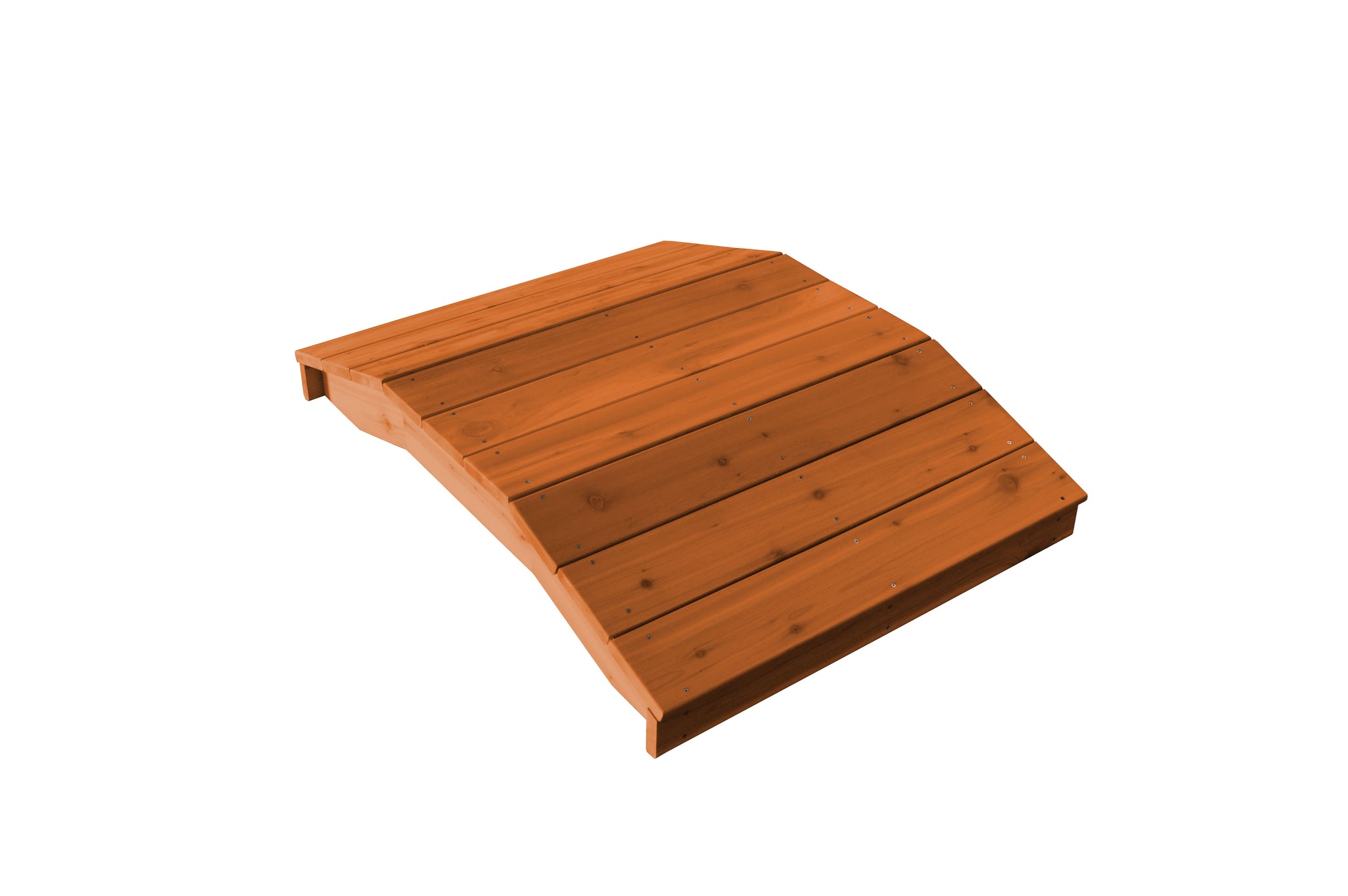 Heavy Duty Amish-Made Cedar Plank Bridges - Practical Garden Ponds