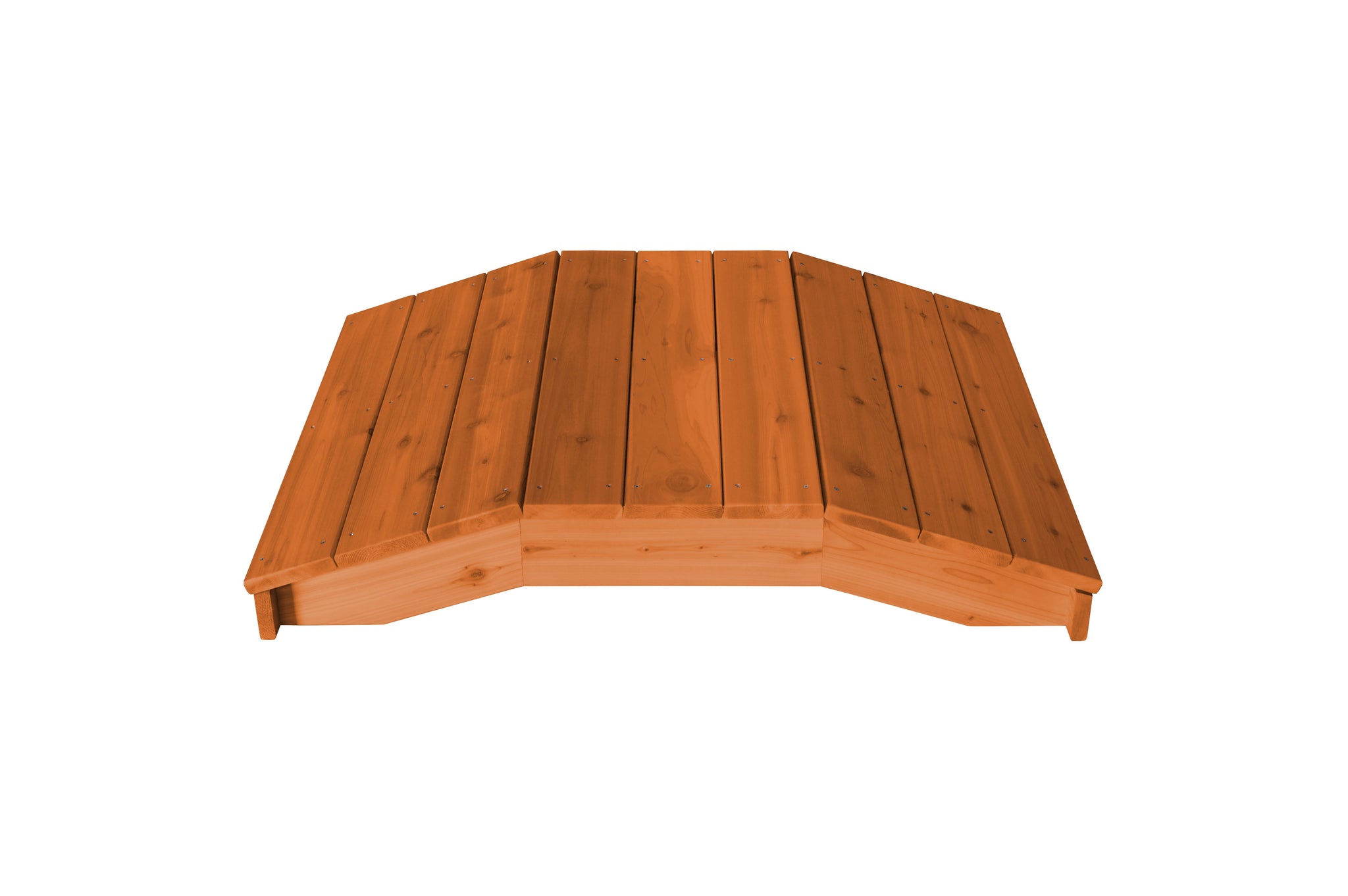 Heavy Duty Amish-Made Cedar Plank Bridges - Practical Garden Ponds