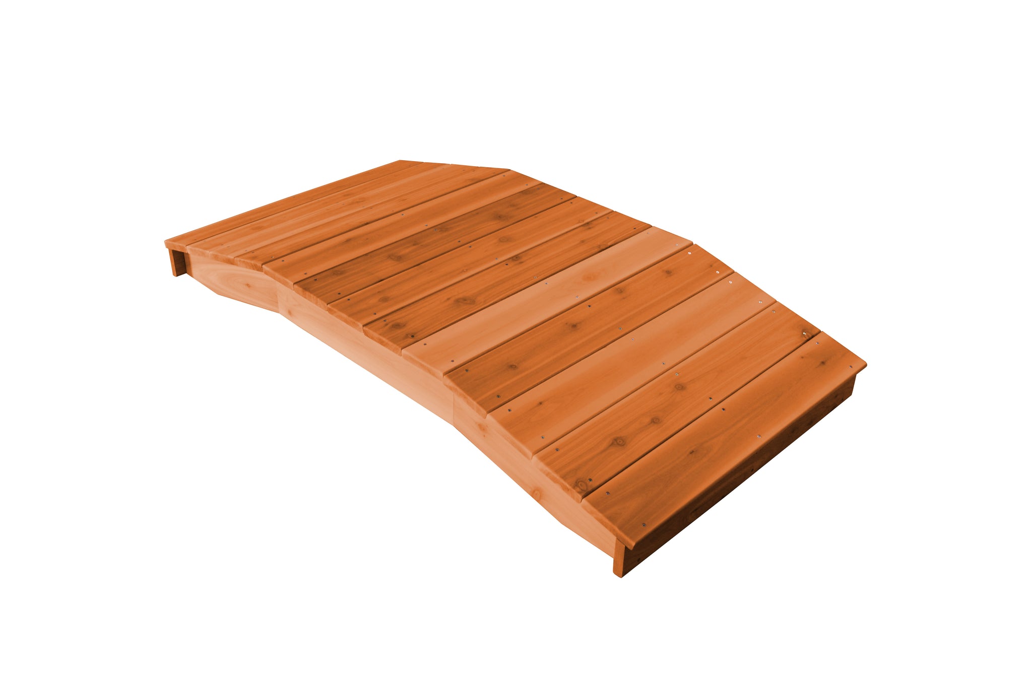 Heavy Duty Amish-Made Cedar Plank Bridges - Practical Garden Ponds