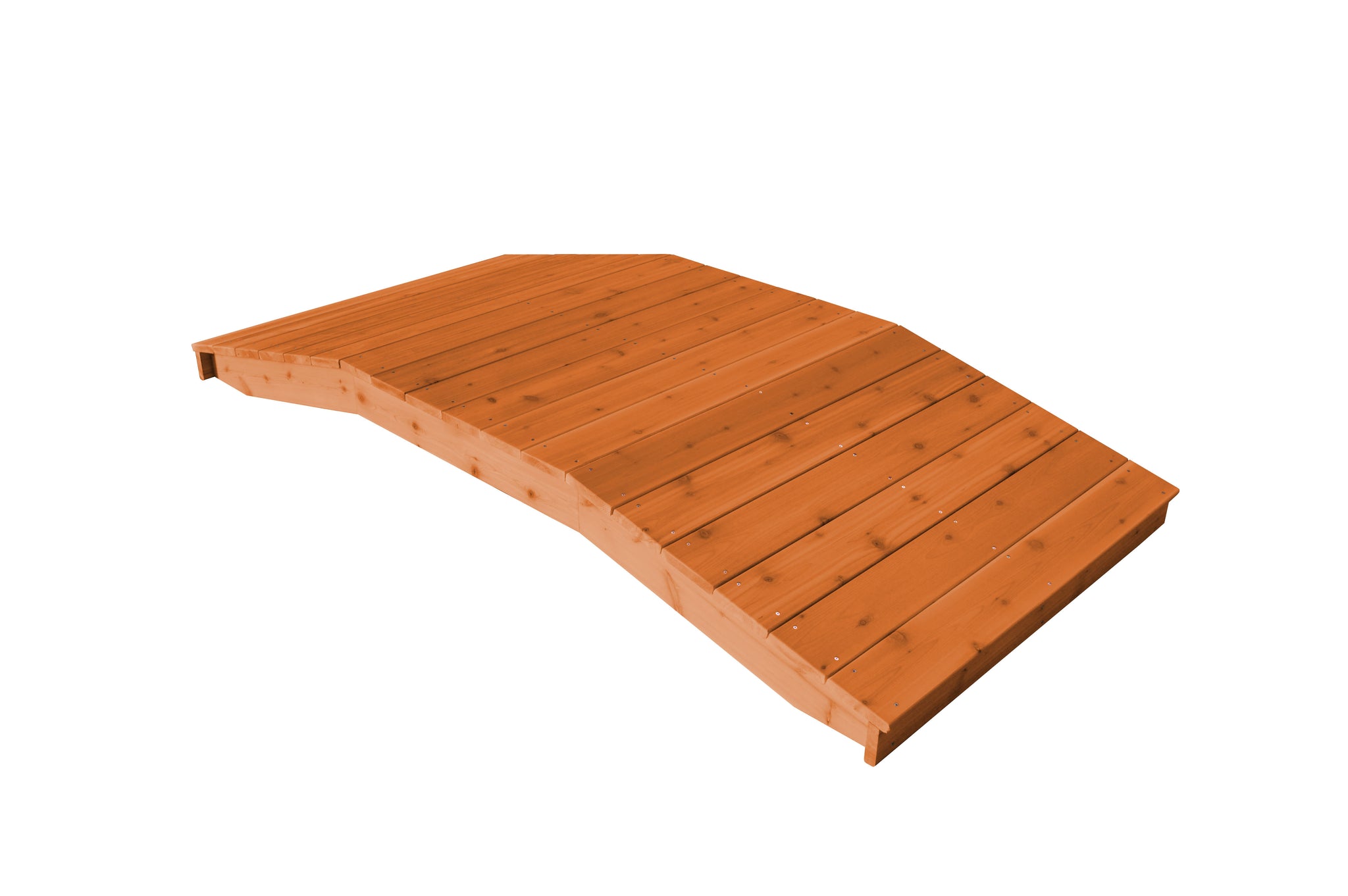 Heavy Duty Amish-Made Cedar Plank Bridges - Practical Garden Ponds