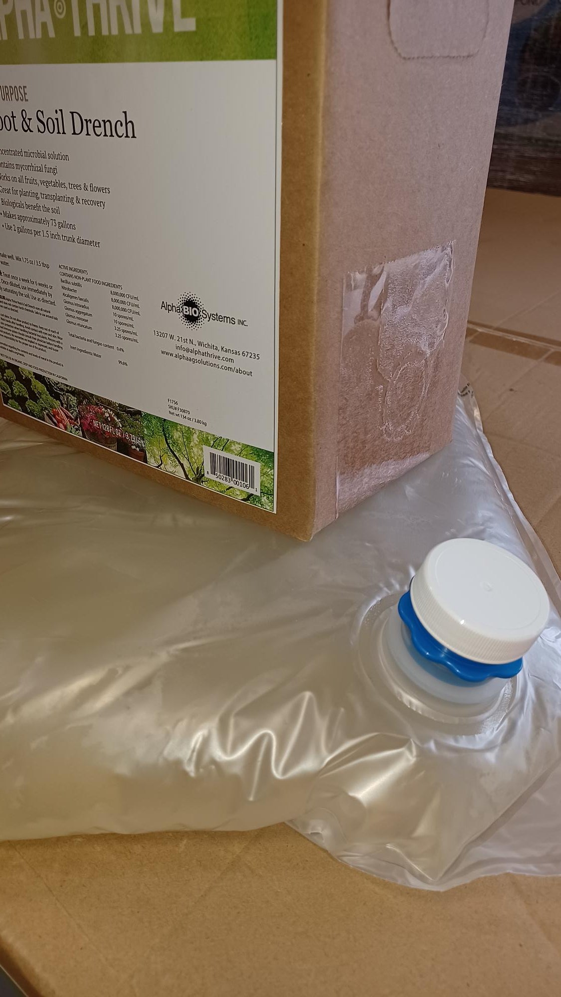 Alpha Thrive Root & Soil Drench with Fungi - Practical Garden Ponds